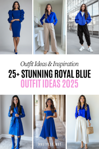 27 Fresh Royal Blue Outfit Ideas in 2025 – 99Styles